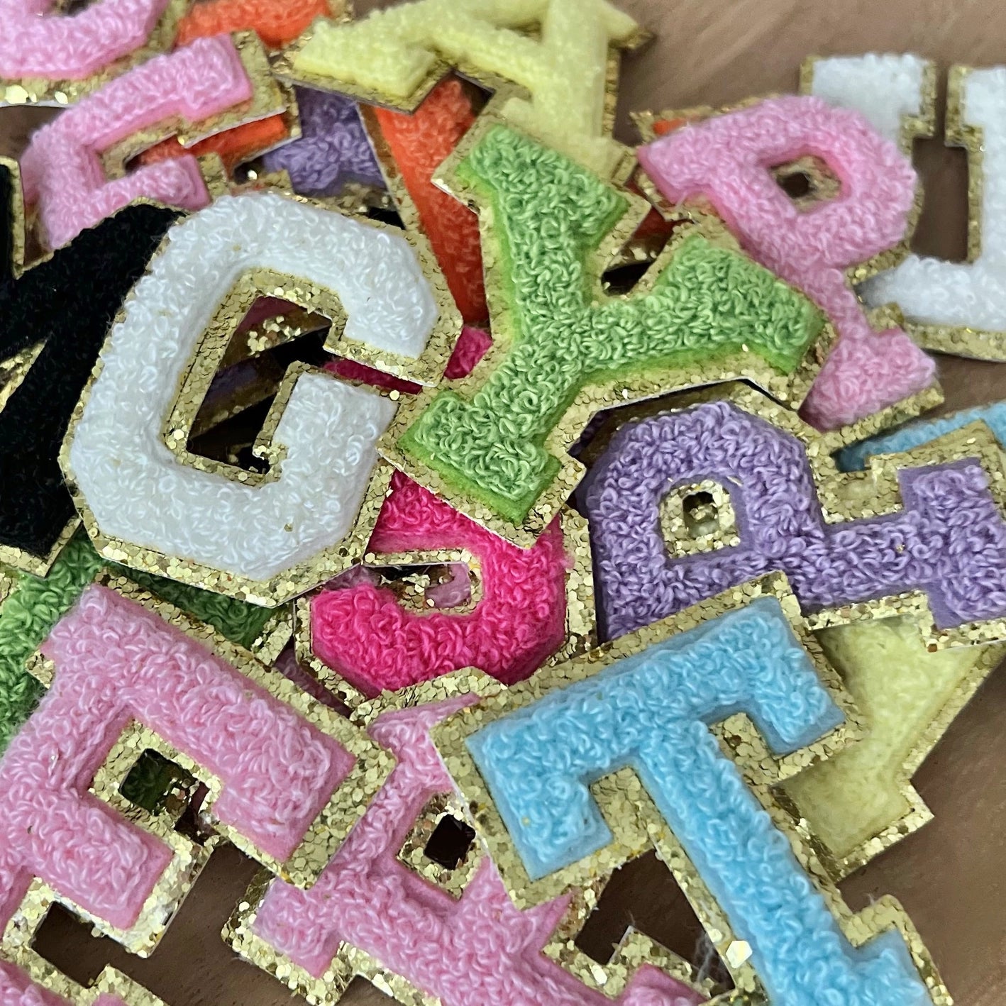 Varsity Letter Patches- Pick your Letter & Color! – The Toy Shoppe ...