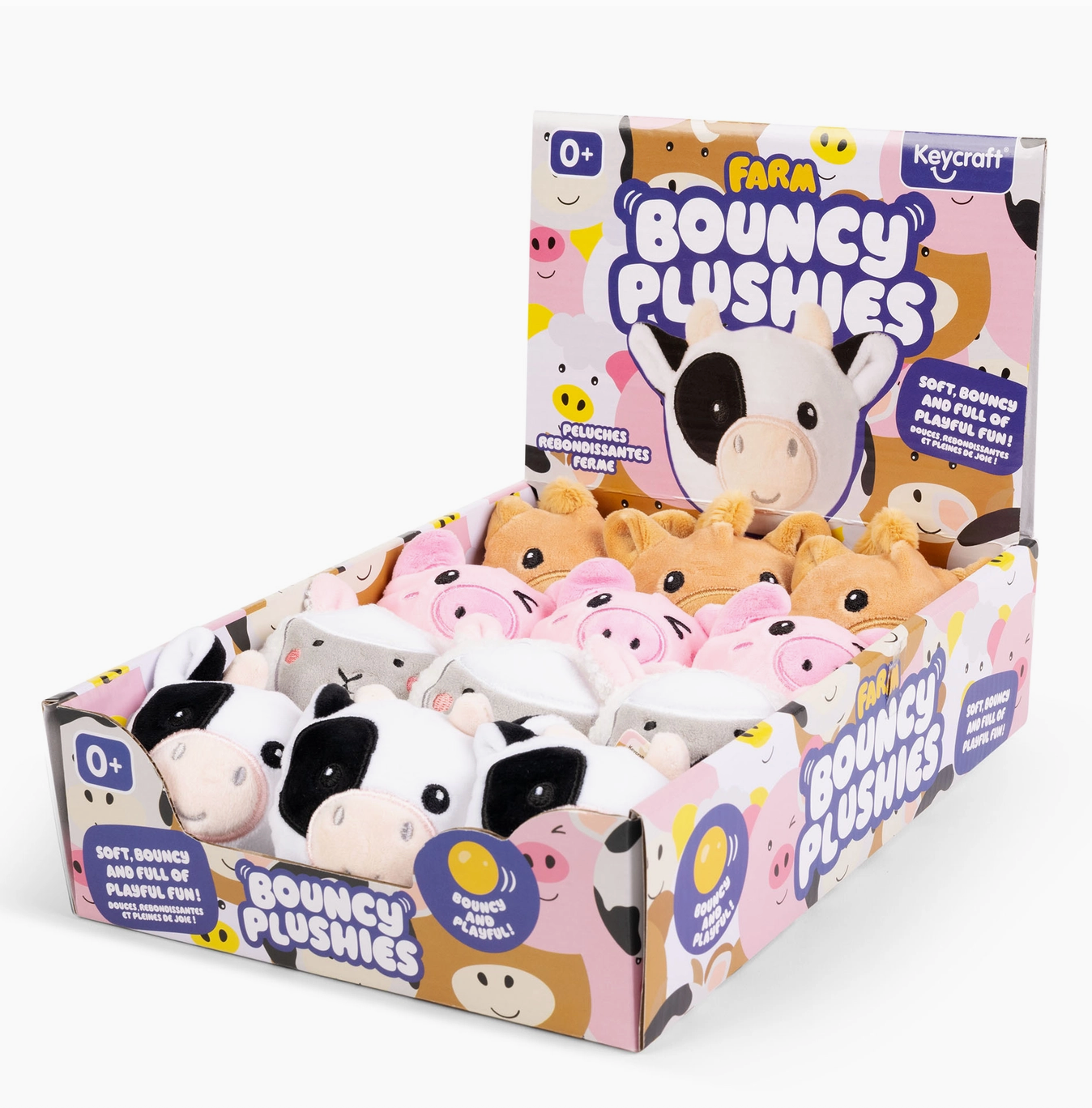 Keycraft Farm Bouncy Plushies – The Toy Shoppe Northport