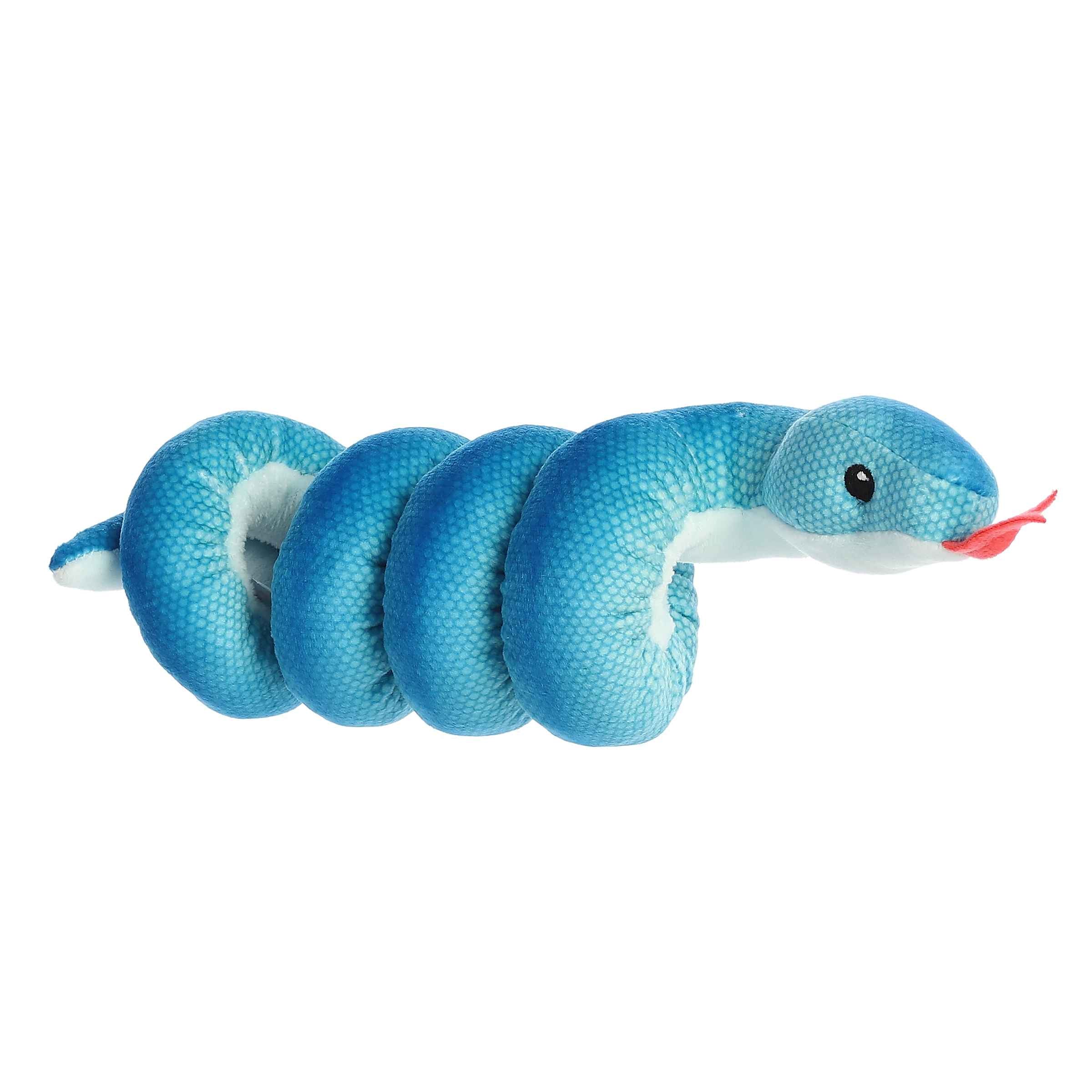 Wrist Wrangler Snake Plush - Blue Pit Viper – The Toy Shoppe Northport