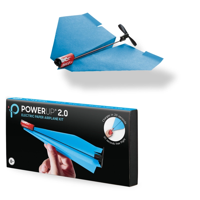 Power Up 2.0 Electric Paper Airplane – The Toy Shoppe Northport