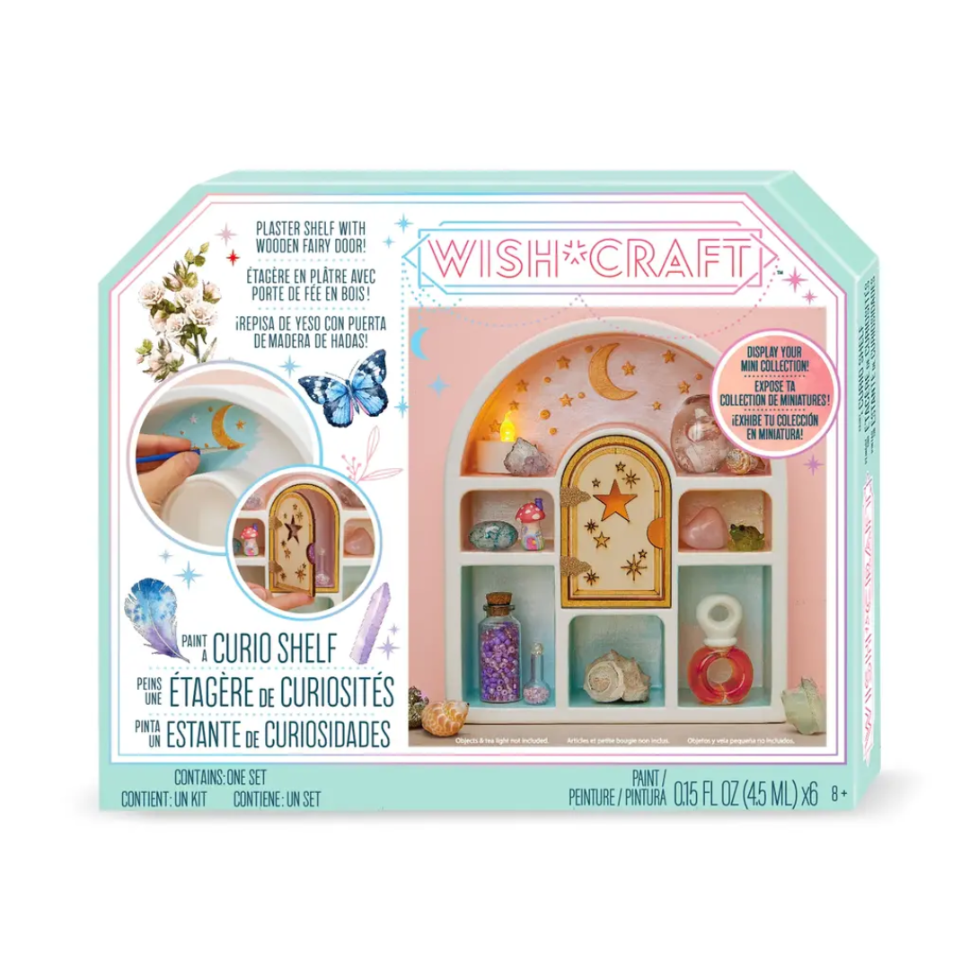 Wish*Craft Paint a Curio Shelf Kit – The Toy Shoppe Northport