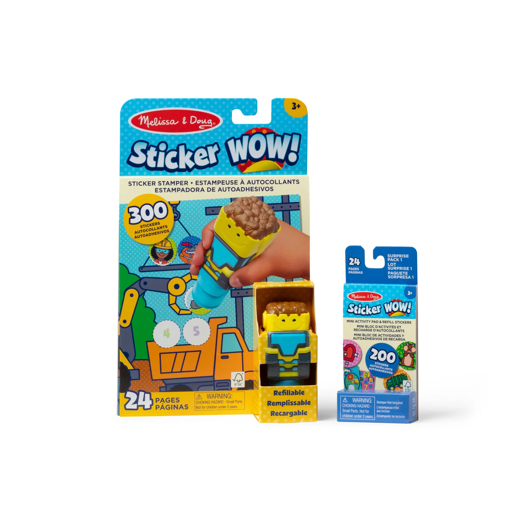 Sticker WOW! Activity Pad & Sticker Stamper - Bulldozer – The Toy ...