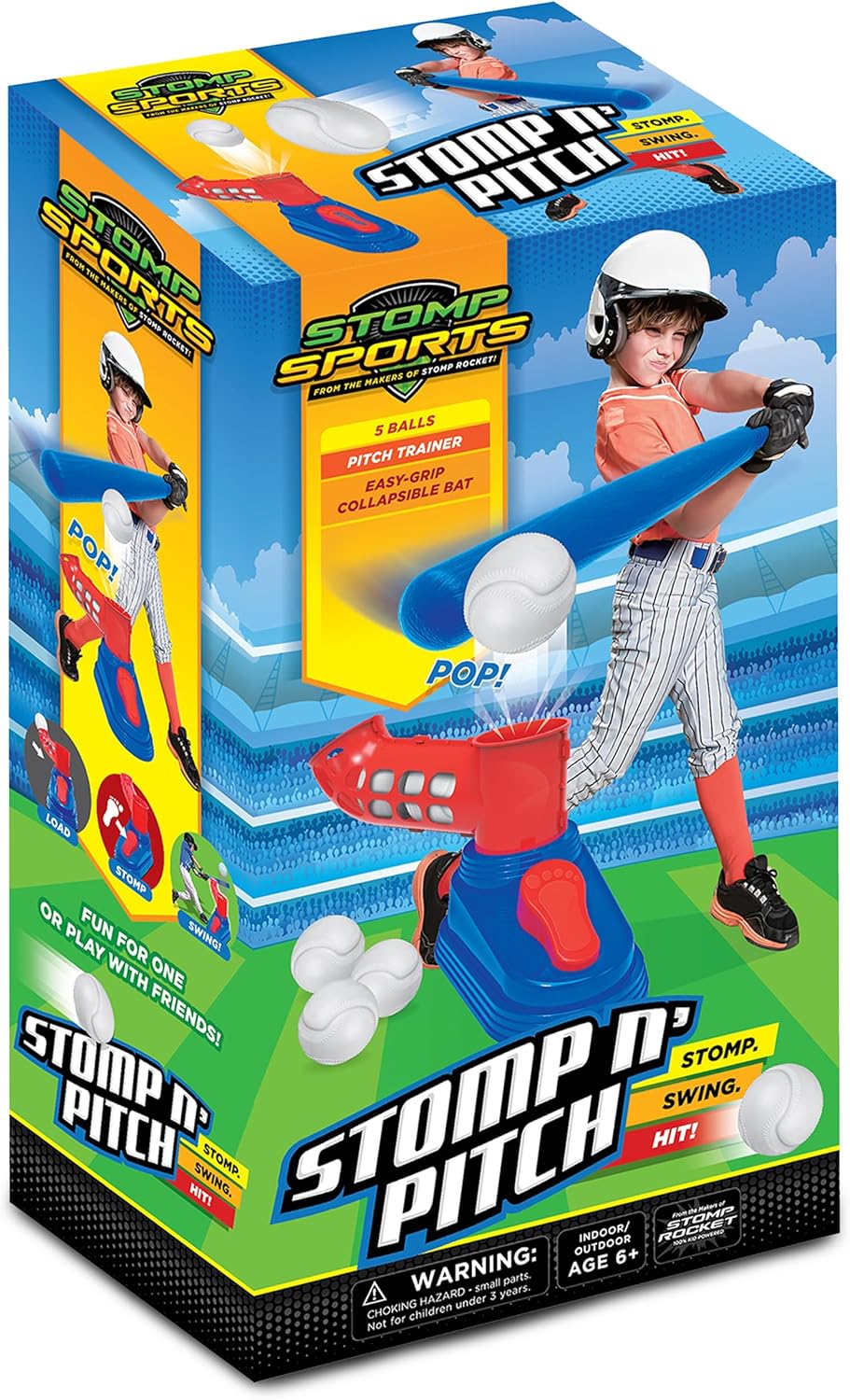 NEW! Stomp Sports Stomp n' Pitch – The Toy Shoppe Northport